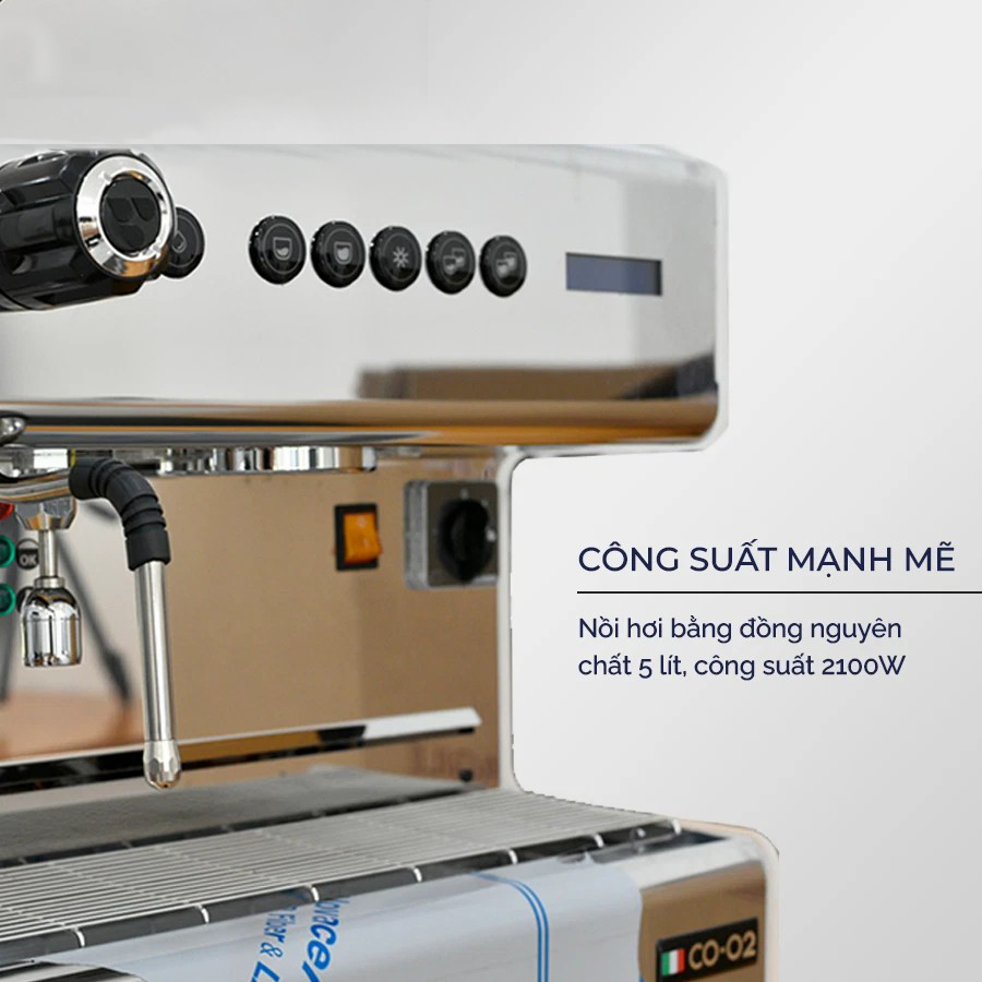 Máy pha cà phê CIME CO-02 LIGHT | Giá Rẻ Nhất Tại Phadin