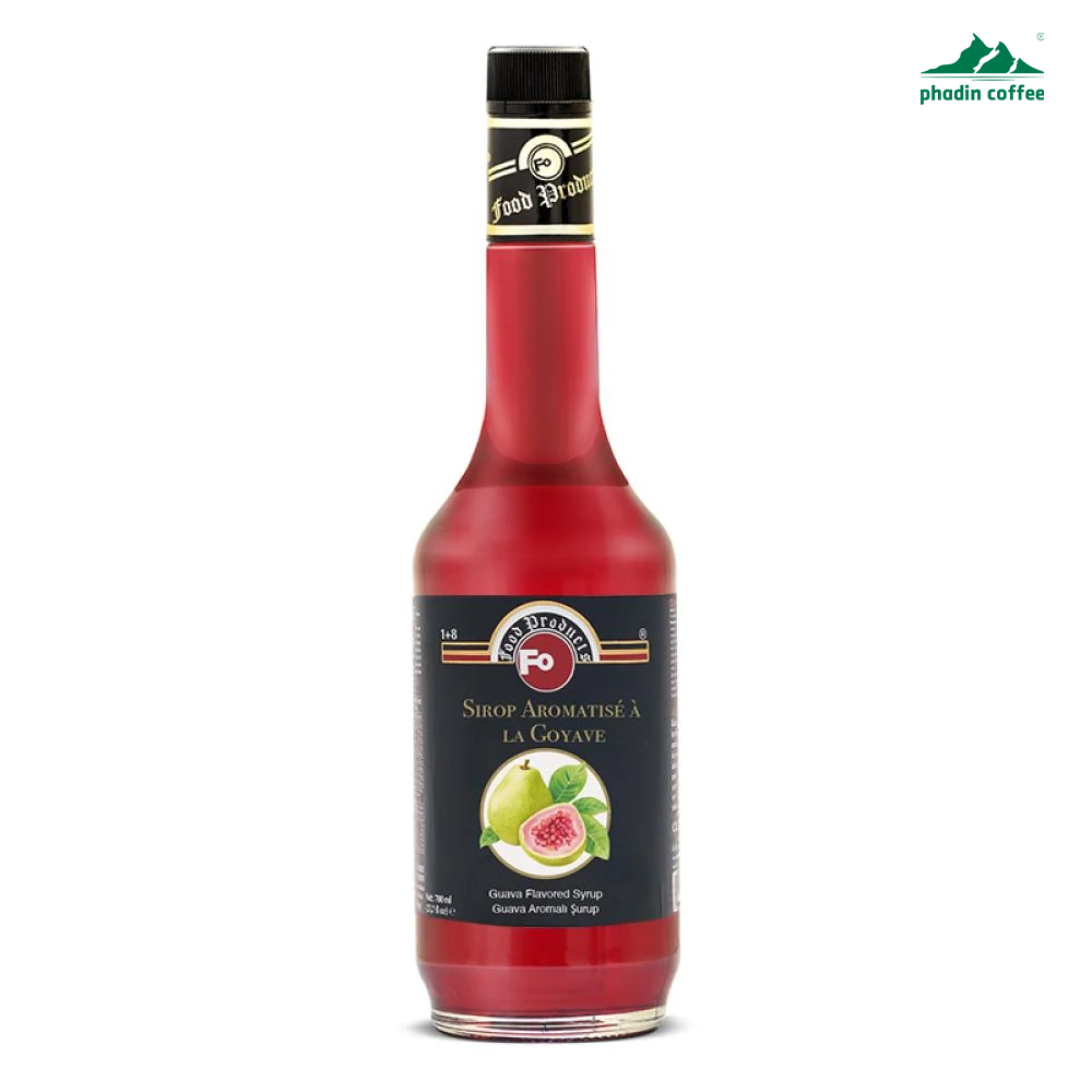 FO Syrup Guava – Siro Ổi hồng tươi mát | Phadin Coffee